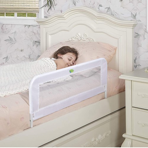 Baranda de seguridad para cama lateral Blanca