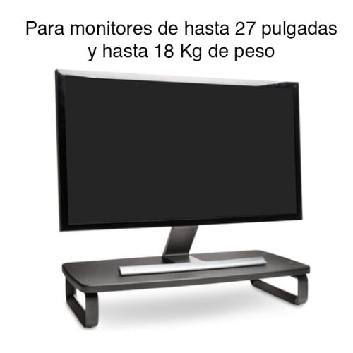 BASE SOPORTE ALTURA AJUSTABLE MONITOR HASTA 27&