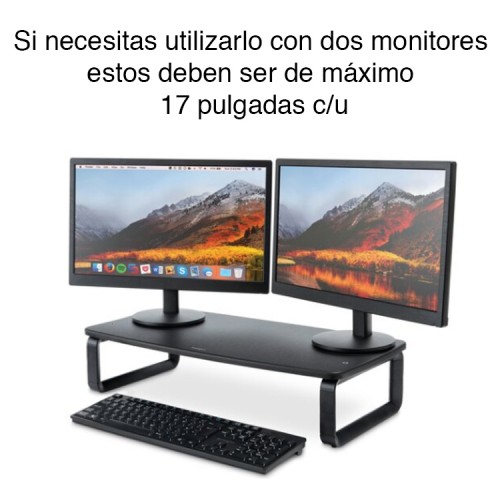 BASE SOPORTE ALTURA AJUSTABLE MONITOR HASTA 27&