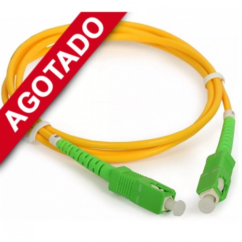 Cable Fibra óptica SC/APC-SC/UPC 5 metros
